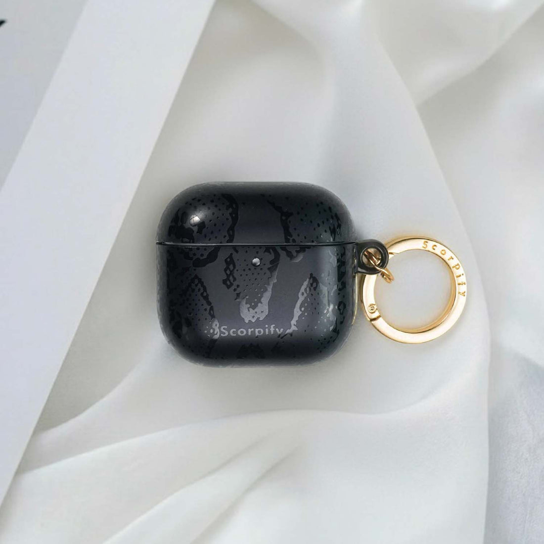 Matte Black Snake AirPods Case – Scorpify